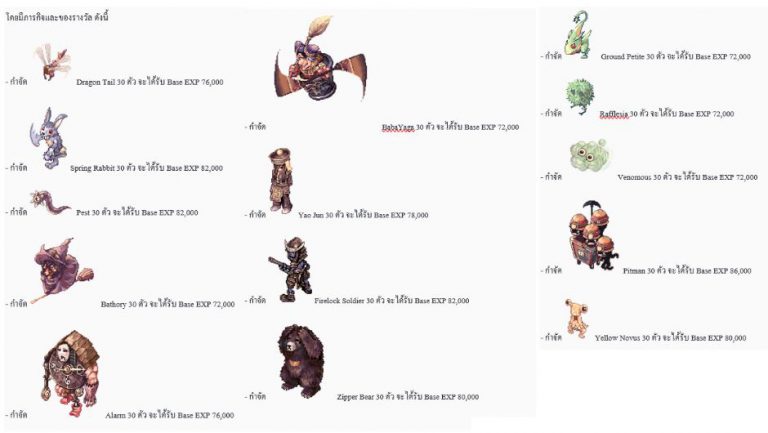 เควส Eden – Ragnarok Online