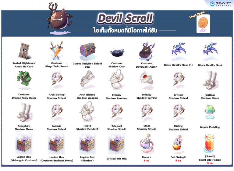 Devil Scroll – Ragnarok Online