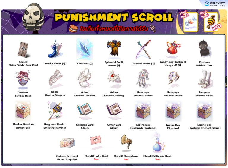 Punishment Scroll – Ragnarok Online