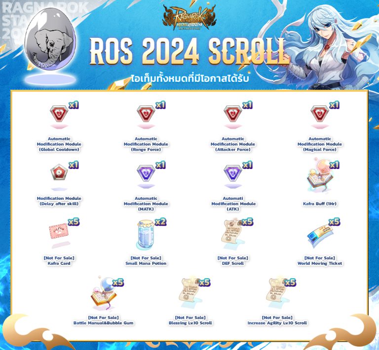 Ragnarok Stars 2024 รายละเอียดกิจกรรมทั้งหมด – Ragnarok Online