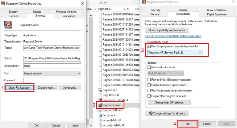 วิธีการแก้ไขปัญหาตัวเกมเข้าเล่นไม่ได้ – Ragnarok Online