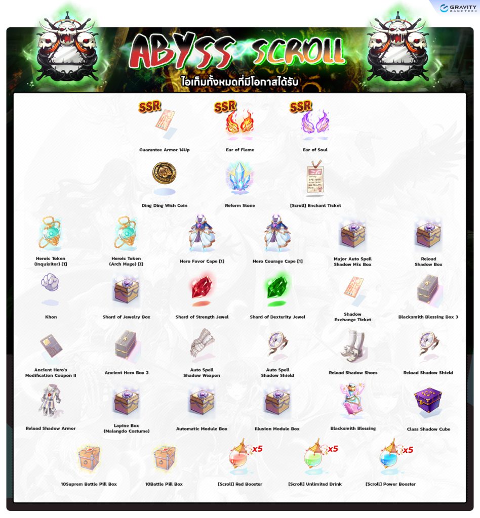 Abyss Scroll – Ragnarok Online