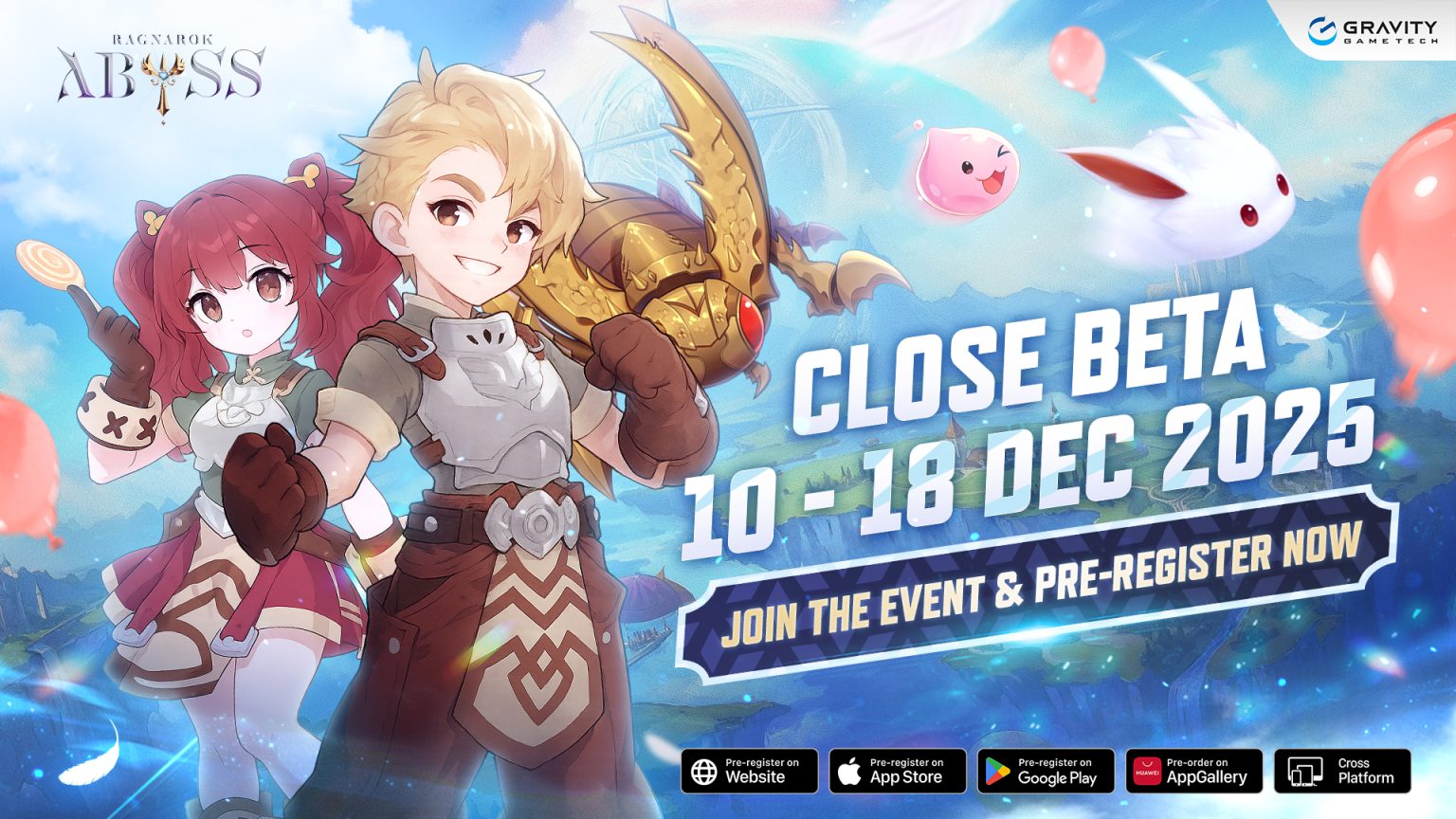 Join the Great Adventure! Ragnarok Abyss Closed Beta Test, December 10 ...
