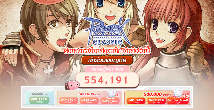Ragnarok Classic !! ประกาศเปิด Open Beta – Ragnarok Classic GGT