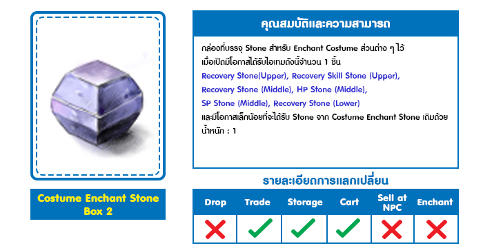 Costume Enchant Stone Box 2 – Ragnarok Classic GGT