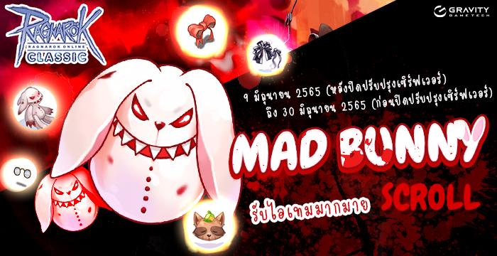 Mad Bunny Scroll – Ragnarok Classic GGT