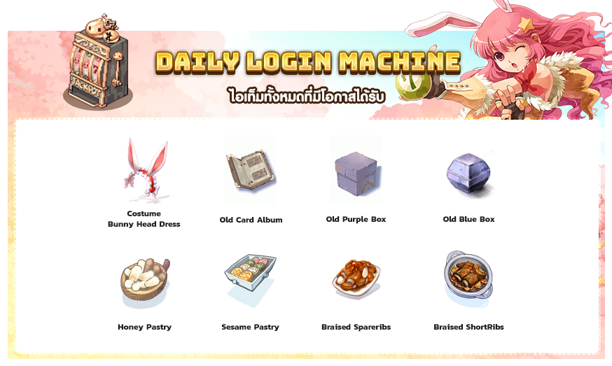 Special Daily Login ประจำเดือน กันยายน 2565 – Ragnarok Classic GGT