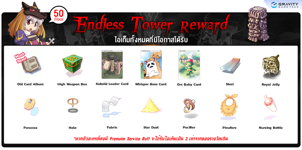 Endless Tower Dungeon – Ragnarok Classic GGT
