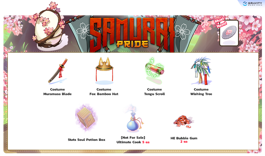 Samurai Pride Costume Scroll – Ragnarok Classic GGT