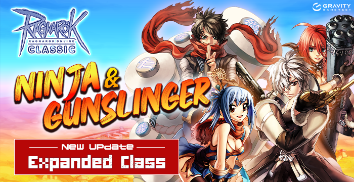 New Expanded Class NinJa & Gunslinger – Ragnarok Classic GGT