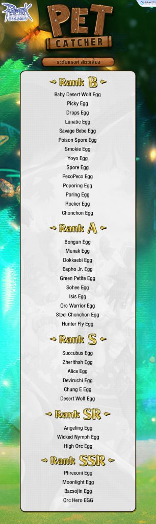 Pet Catcher – Ragnarok Classic GGT