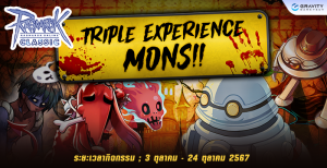Triple Experience Mons !! – Ragnarok Classic GGT