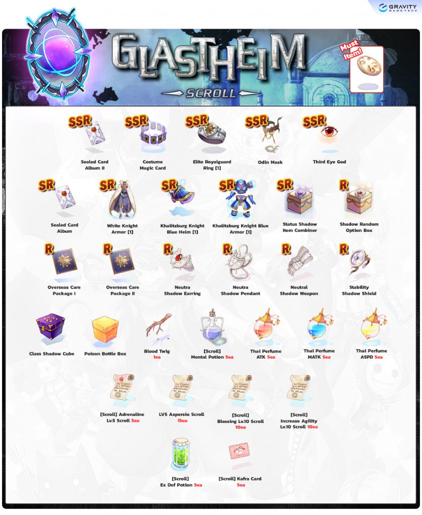Glast Heim Scroll – Ragnarok Classic GGT