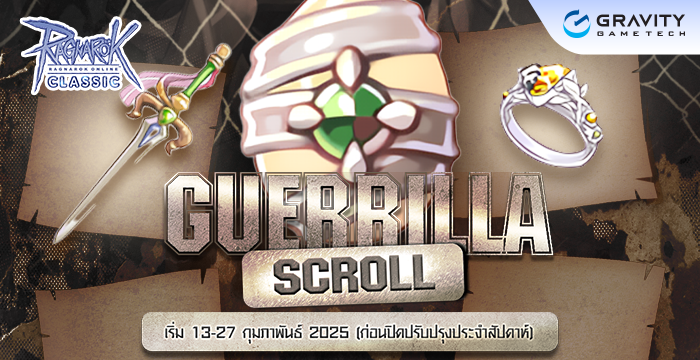 Guerrilla Scroll – Ragnarok Classic GGT