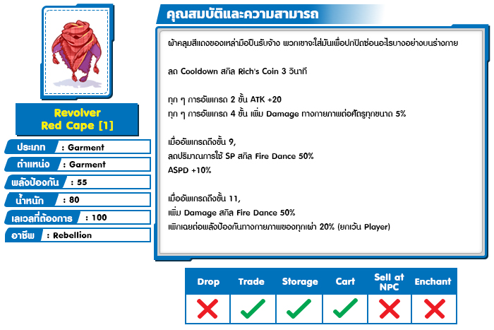 [Baphomet] Rebellion Legacy Scroll – Ragnarok Classic GGT